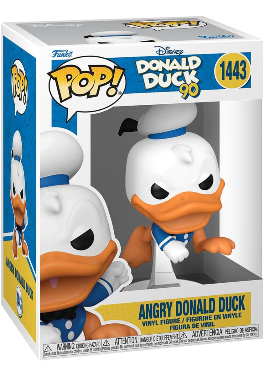 Funko Pop! Disney: Donald Duck 90th Anniversary - Angry Donald Duck ...